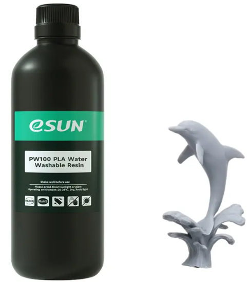 eSUN PW100 PLA Water Washable Resin Grey - 3D Print West -Perth WA Stock