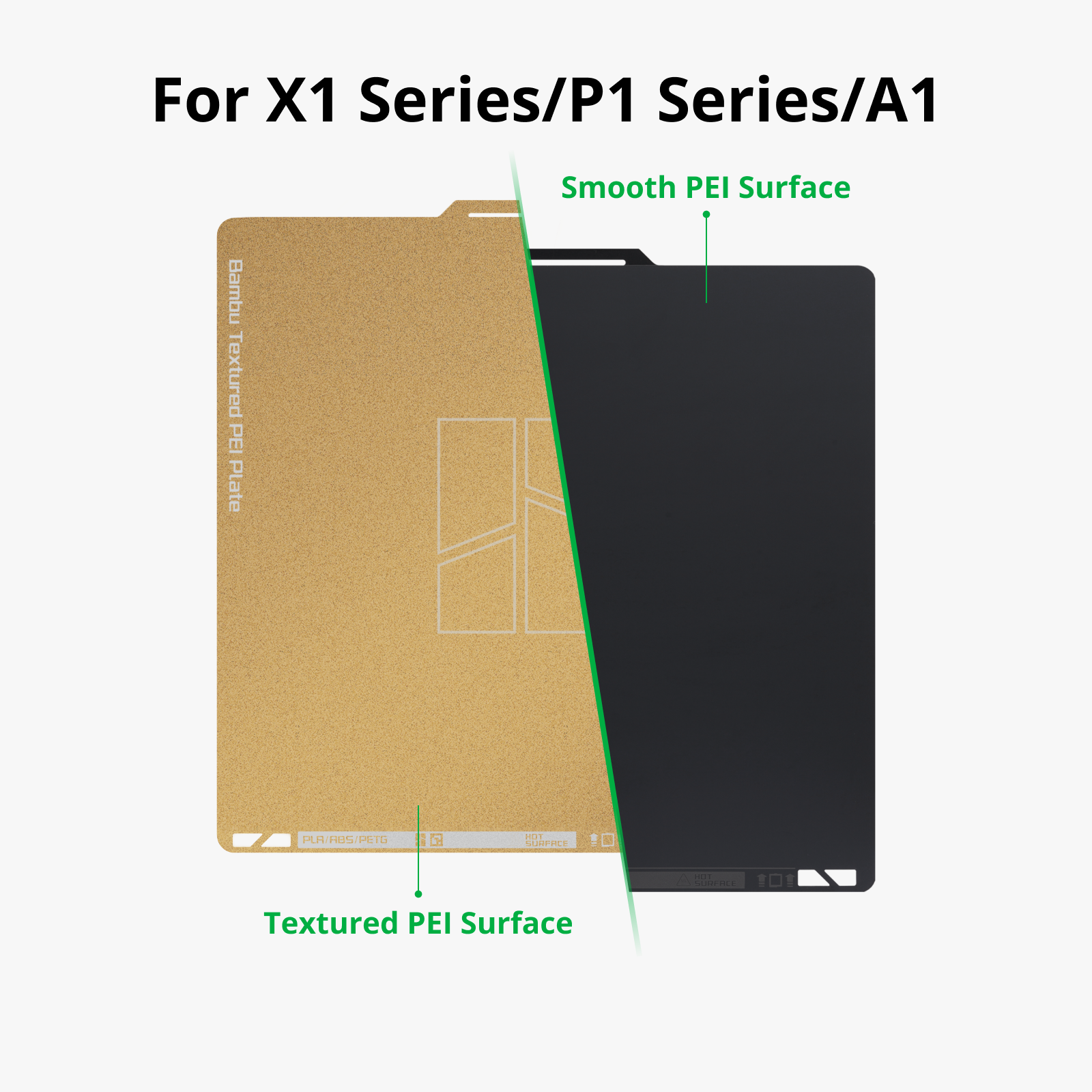 Bambu Dual-Texture PEI Plate - 3D Print West