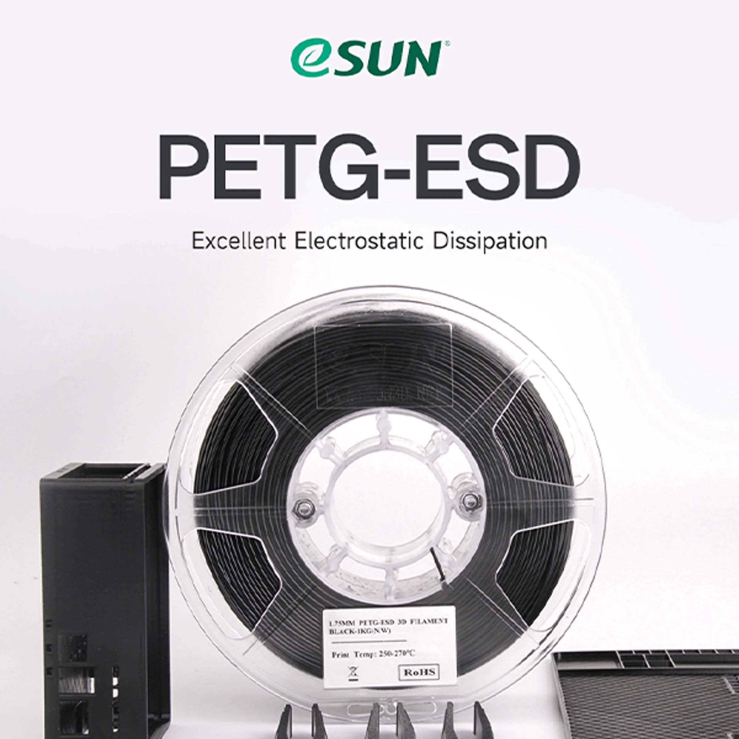 eSUN Filament PETG-ESD Antistatic - 3D Print West